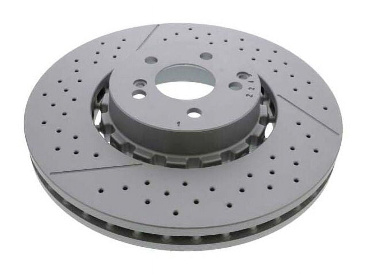 Front Brake Rotor - Compatible with 2019 - 2023 Mercedes-Benz AMG GT 53 ...