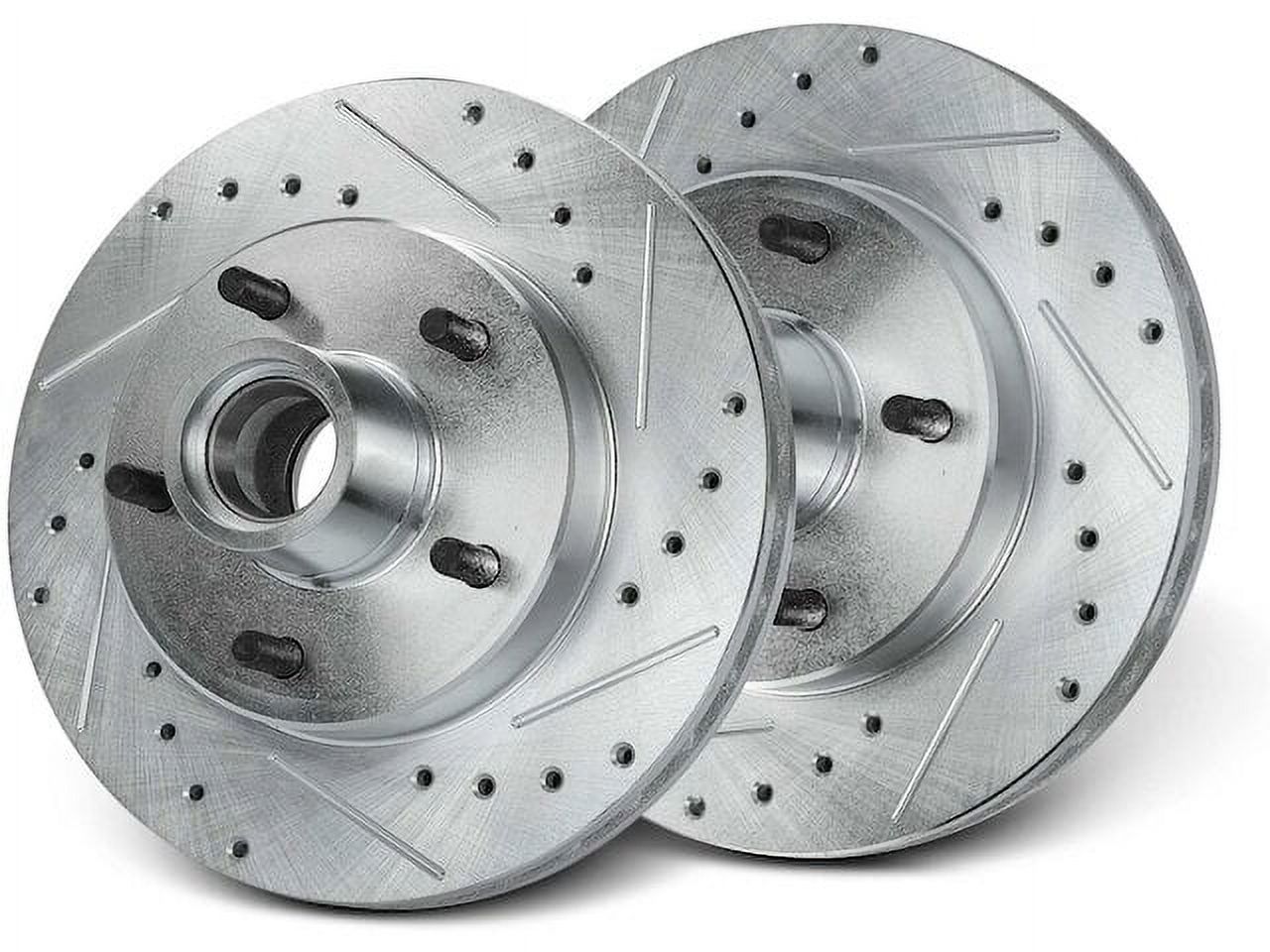Front Brake Rotor Set 2 - Compatible with 1982 - 1995 Chevy S10 1983 ...