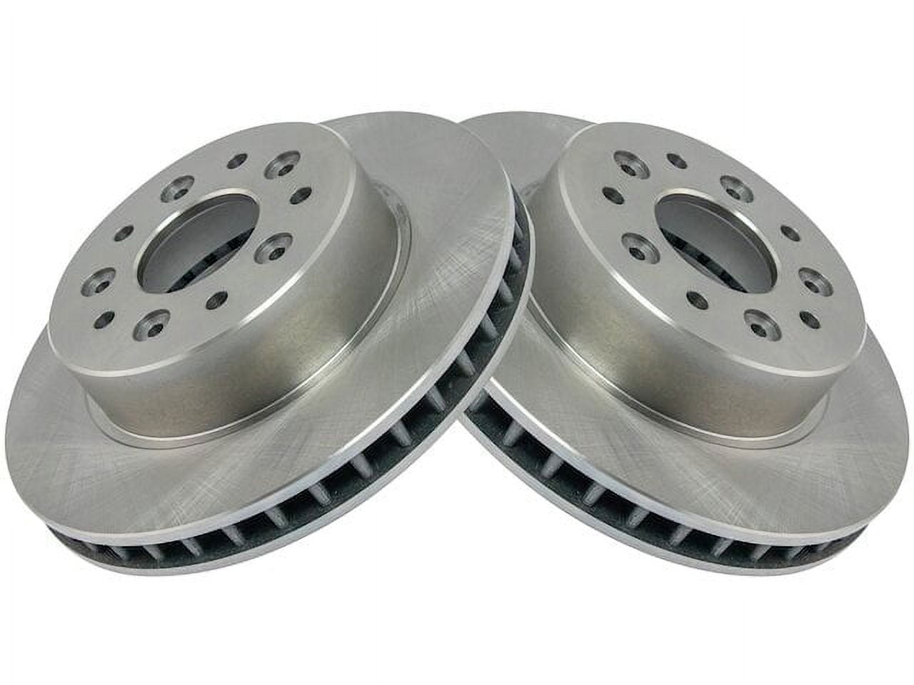 Front Brake Rotor Set 2 Piece - Compatible with 1965 - 1982 Chevy ...