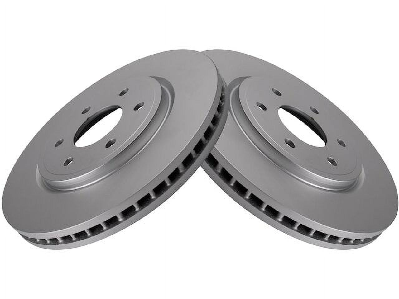Front Brake Rotor Set 2 Piece - Compatible with 2005 - 2022 Nissan ...