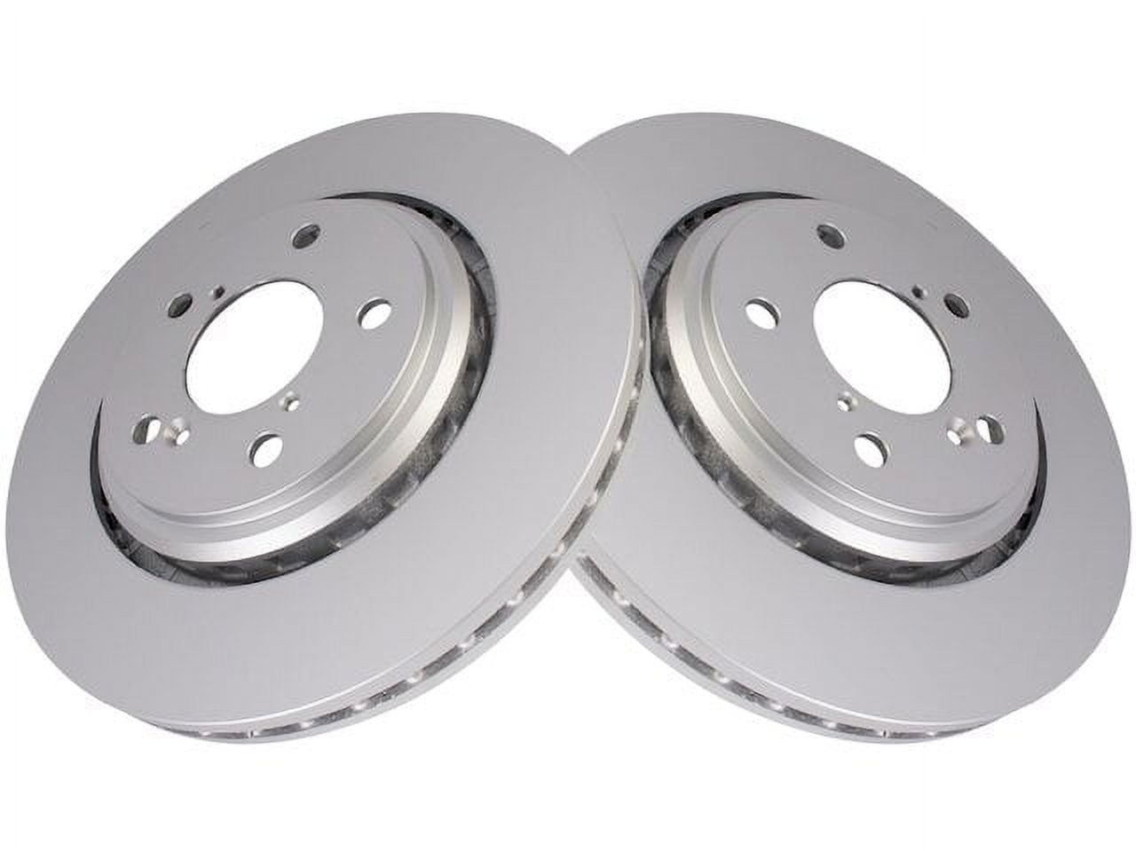 Front Brake Rotor Set 2 Piece - Compatible with 2017 - 2023 Honda ...