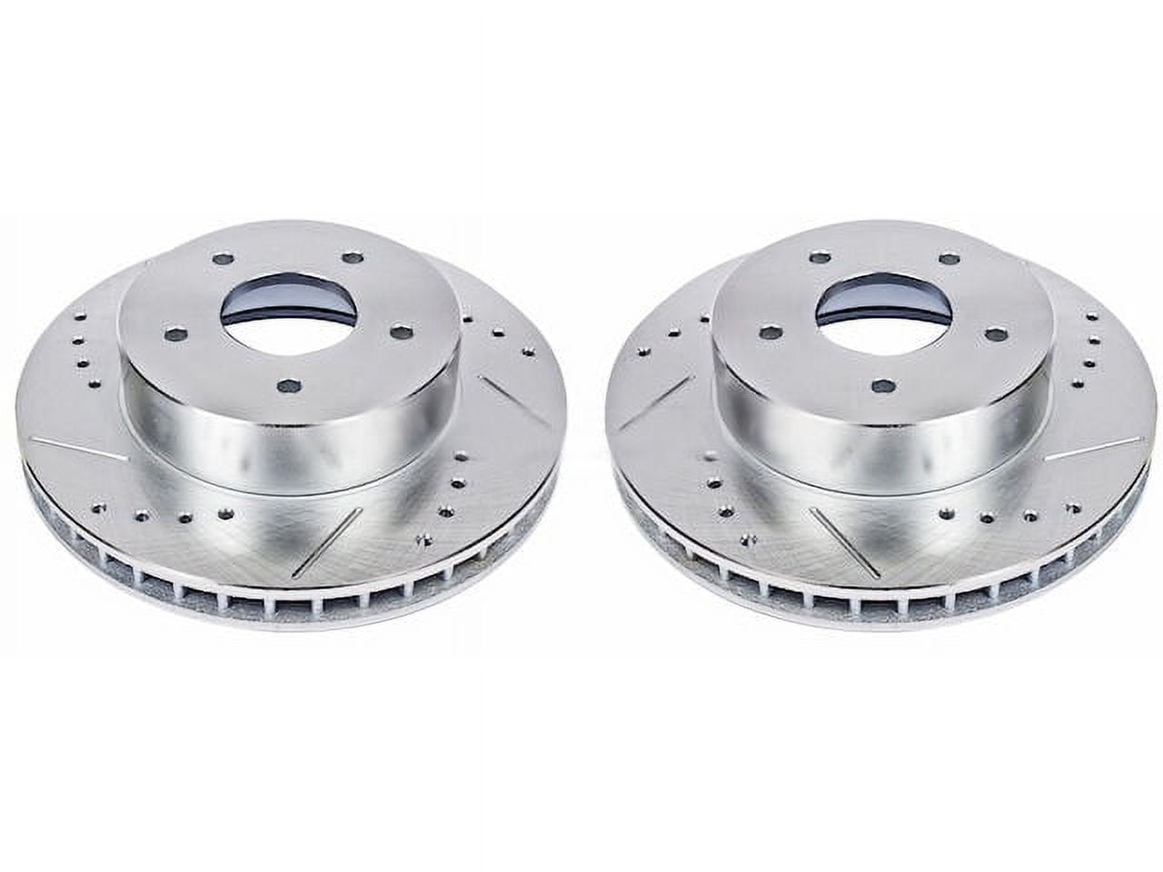 Front Brake Rotor Set - Compatible with 1963 - 1982 Chevy Corvette 1964 ...