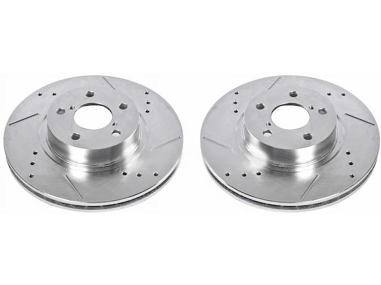 Front Brake Rotor Set - Compatible with 1998 - 2016 Subaru Impreza 1999 ...