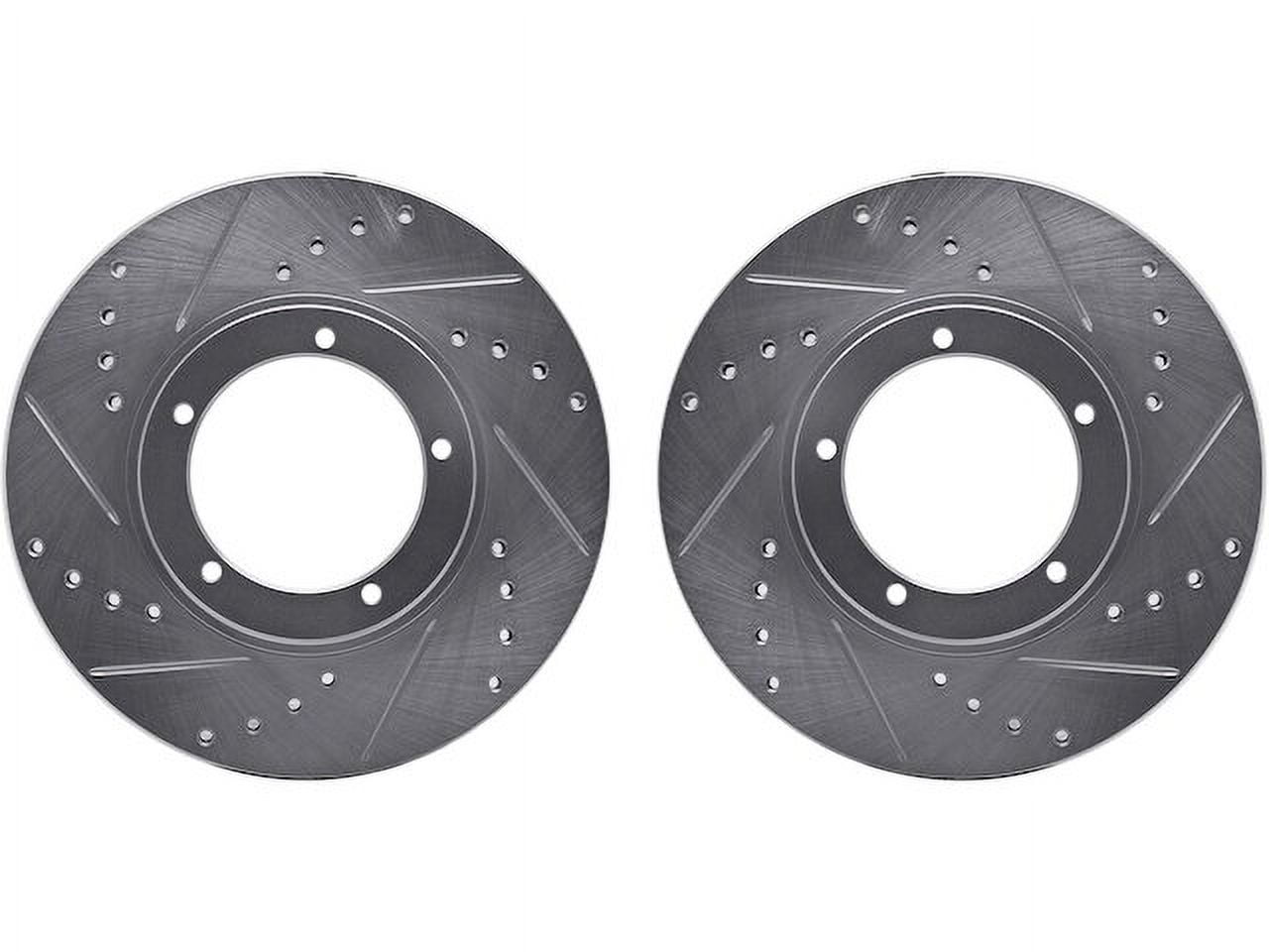 Front Brake Rotor Set - Compatible with 1979 - 1982, 1987 - 1988 ...