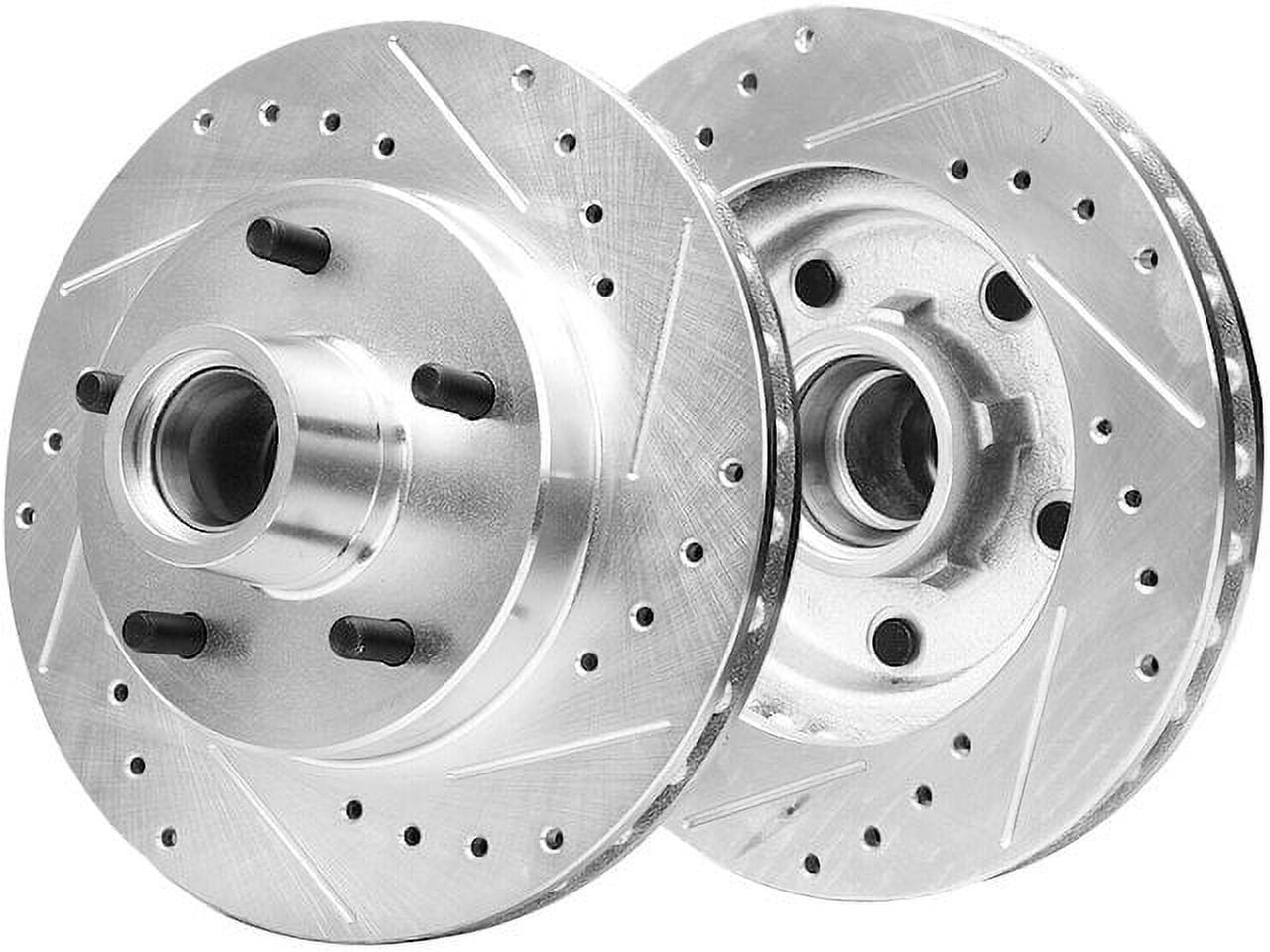 Front Brake Rotor Set - Compatible with 1982 - 1992 Chevy Camaro 1983 ...