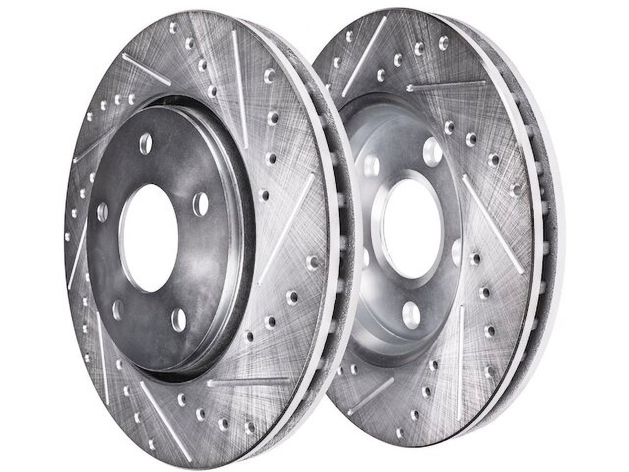Front Brake Rotor Set - Compatible with 2001 - 2005 Ford Explorer Sport ...