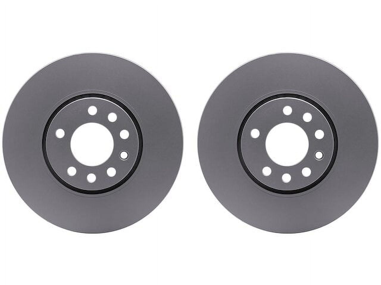 Front Brake Rotor Set - Compatible with 2003 - 2011 Saab 9-3 2.8L V6 ...