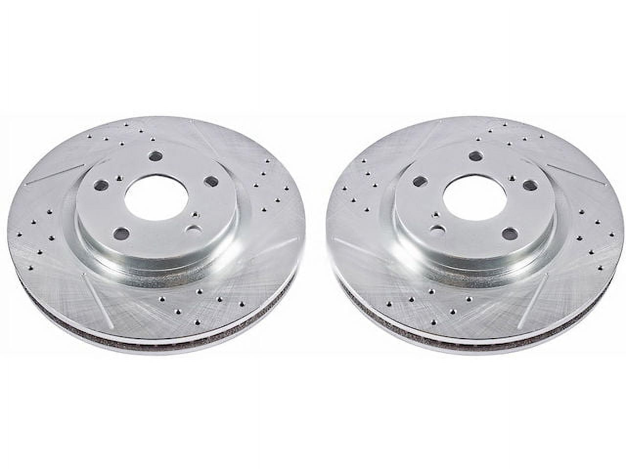 Front Brake Rotor Set - Compatible with 2007 - 2017 Toyota Camry 2008 ...