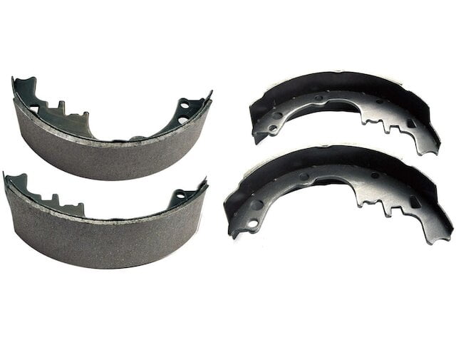 Front Brake Shoe Set - Compatible with 1965 - 1972 Chevy Chevelle 1966 ...
