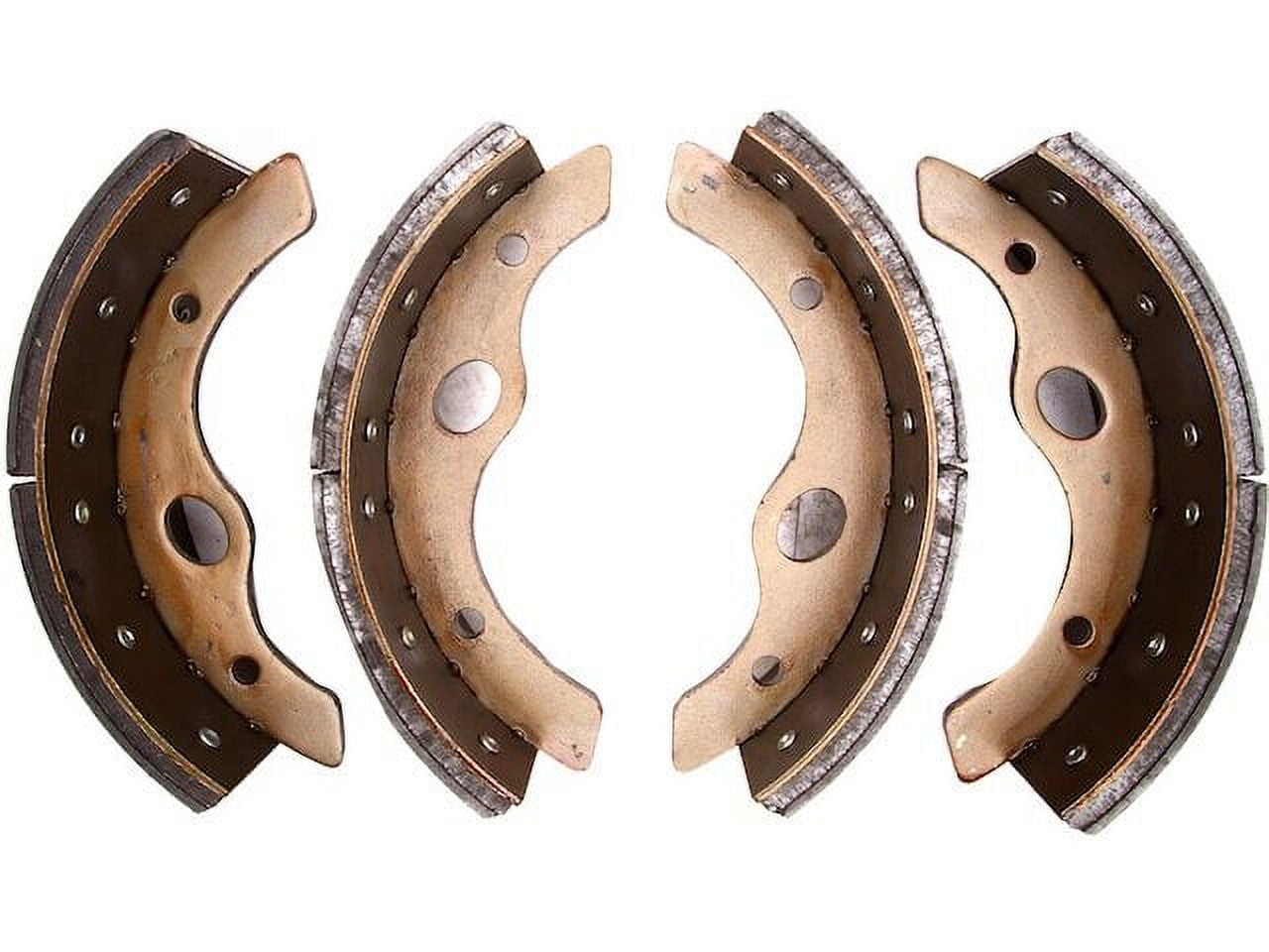 Front Brake Shoe Set - Compatible with 1996 - 2004 Mitsubishi Fuso FH 1997 1998 1999 2000 2001 ...