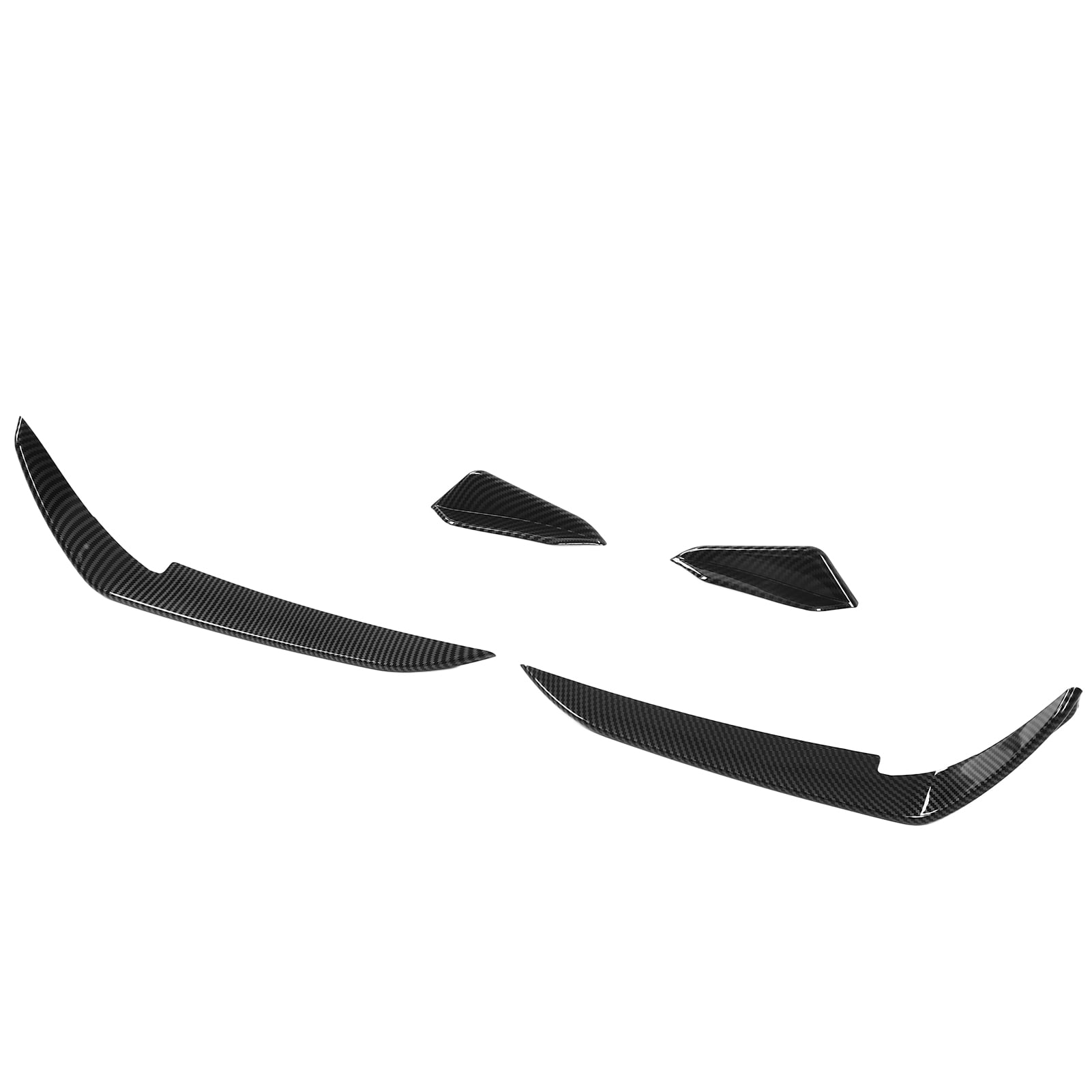 Front Bumper Aero Kits Canards Wing Body Spoiler Canard Car Adaptations ...