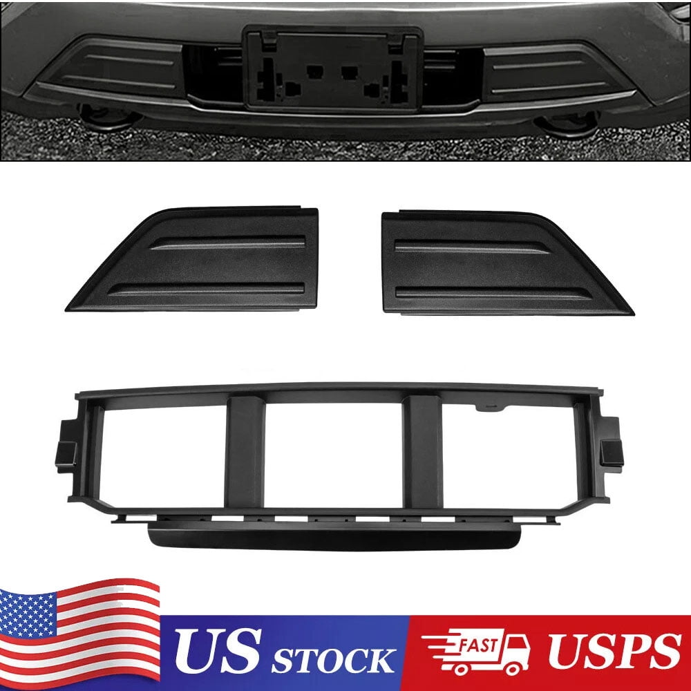 Front Bumper Center Grill And Corner Panel Covers Set for Ford F-150 ...