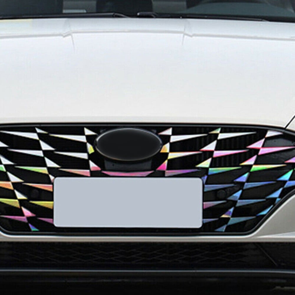 Front Bumper Center Grille Grill Sequin Decor Cover For Hyundai Sonata ...