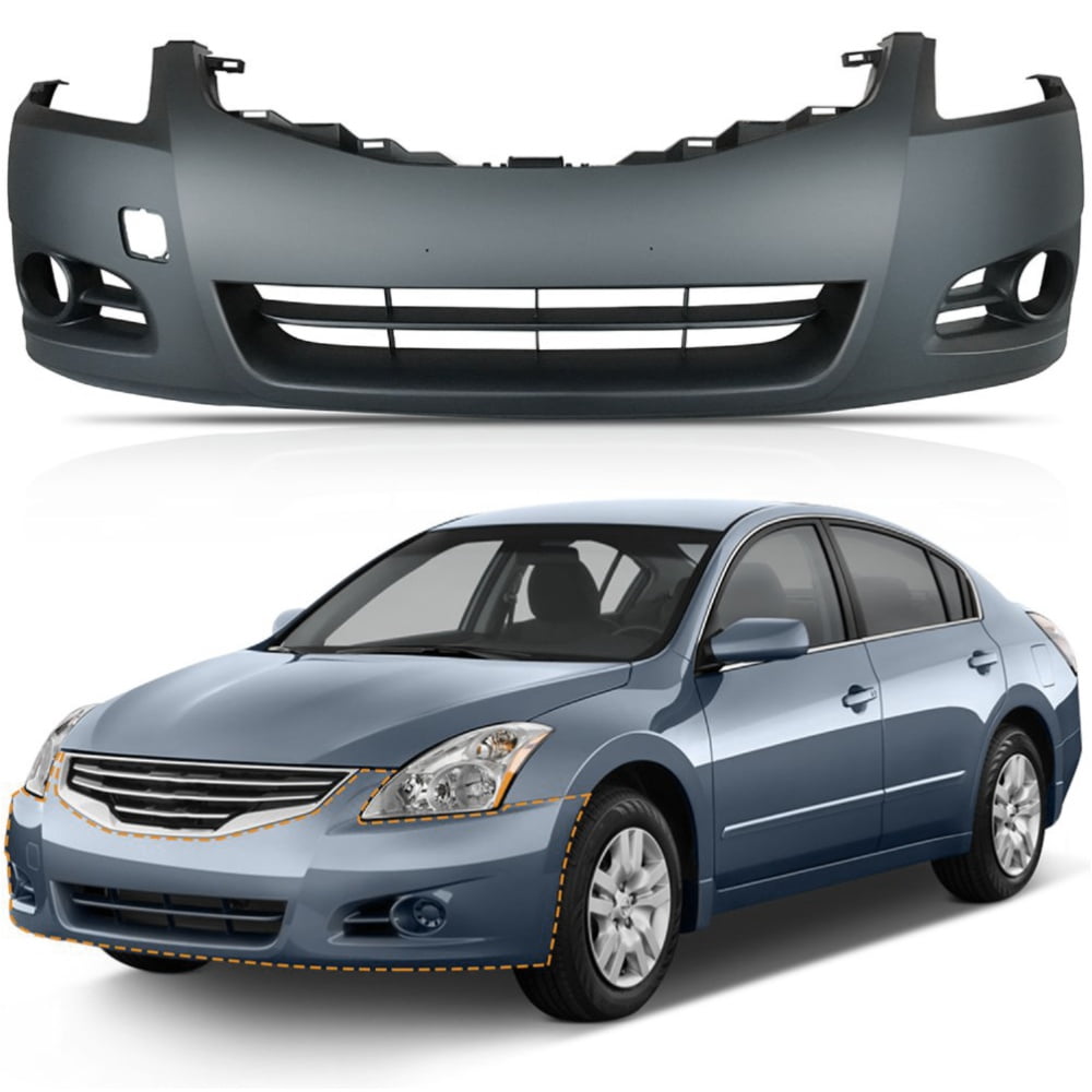 Front Bumper Cover Fascia For Nissan 2010-2012 Altima Sedan NI1000268 ...