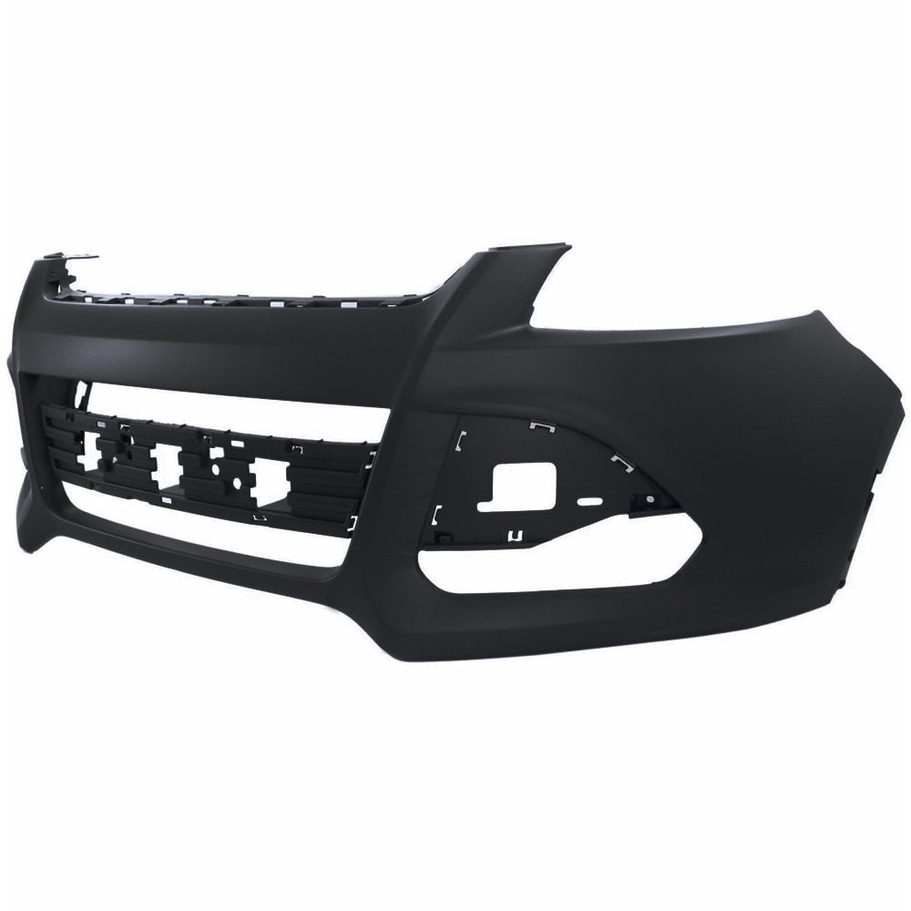Front Bumper Cover Fascia Plastic Fit For 2013-2016 Ford Escape Black ...