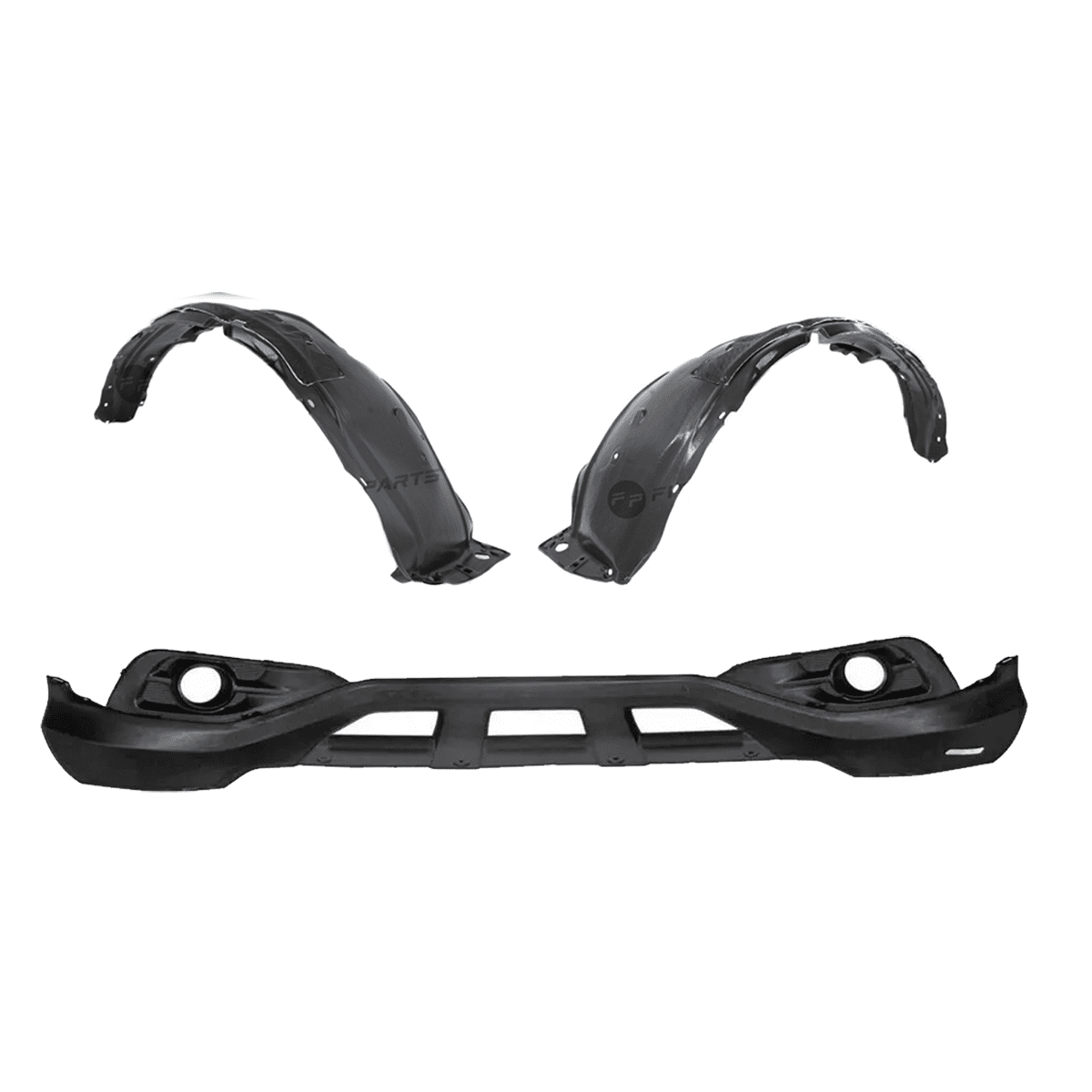 Front Bumper Cover & Fender Liner Kit for Honda CR-V 2012-2014 ...