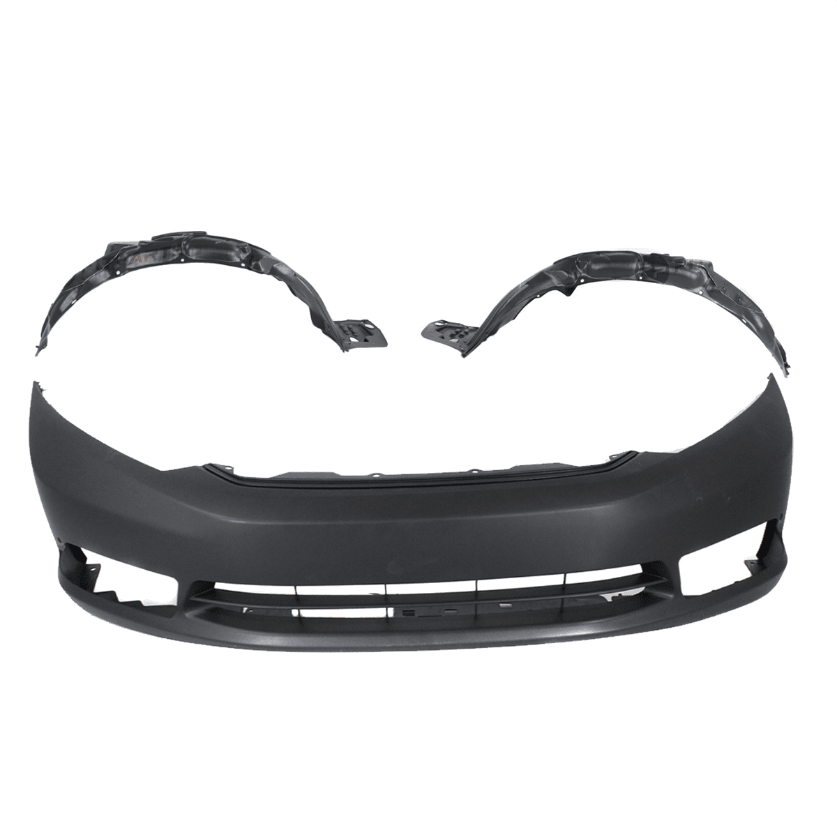 Front Bumper Cover & Fender Liner Kit for Honda Civic 2012-2012 ...