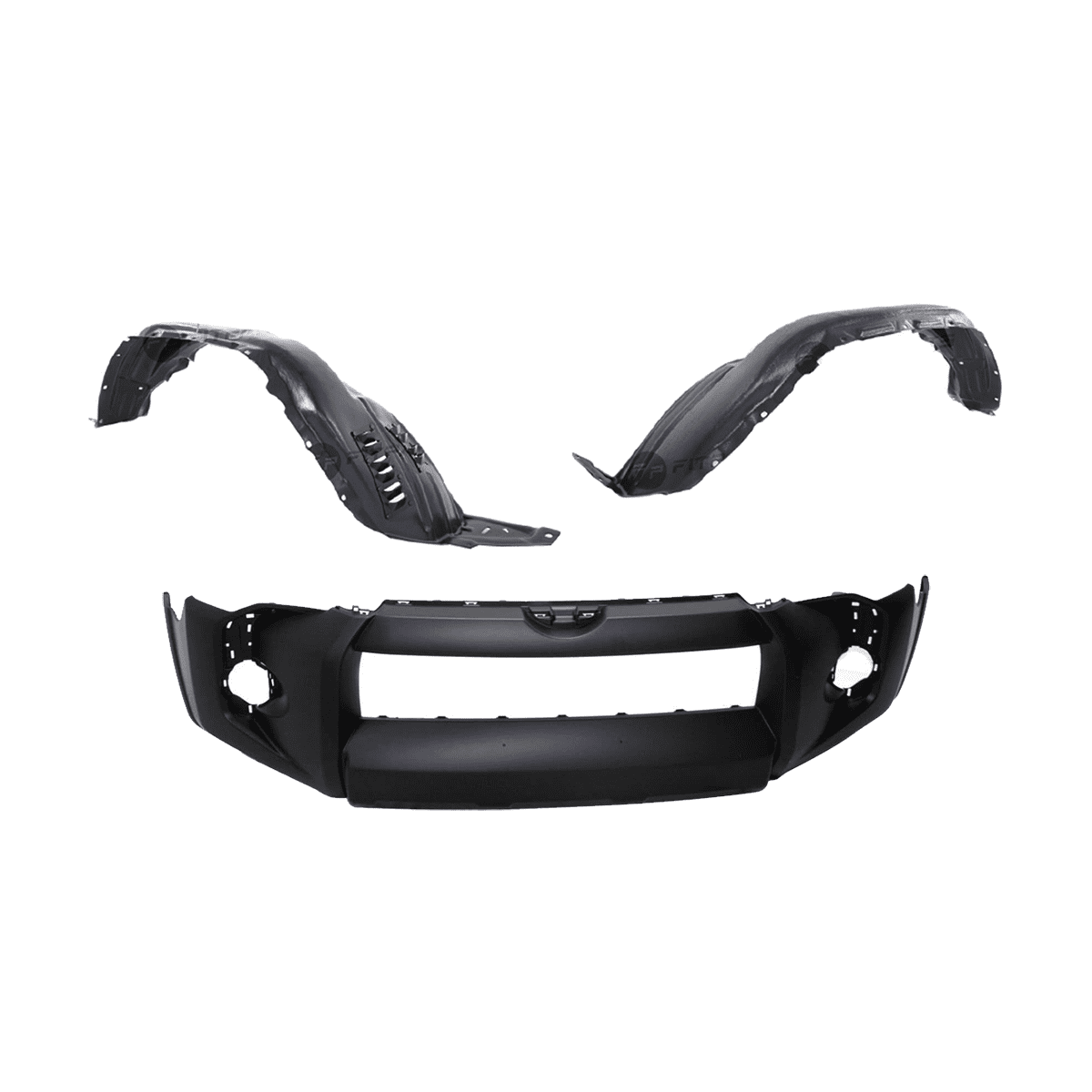 Front Bumper Cover & Fender Liner Kit for Toyota 4Runner 2014-2023 ...