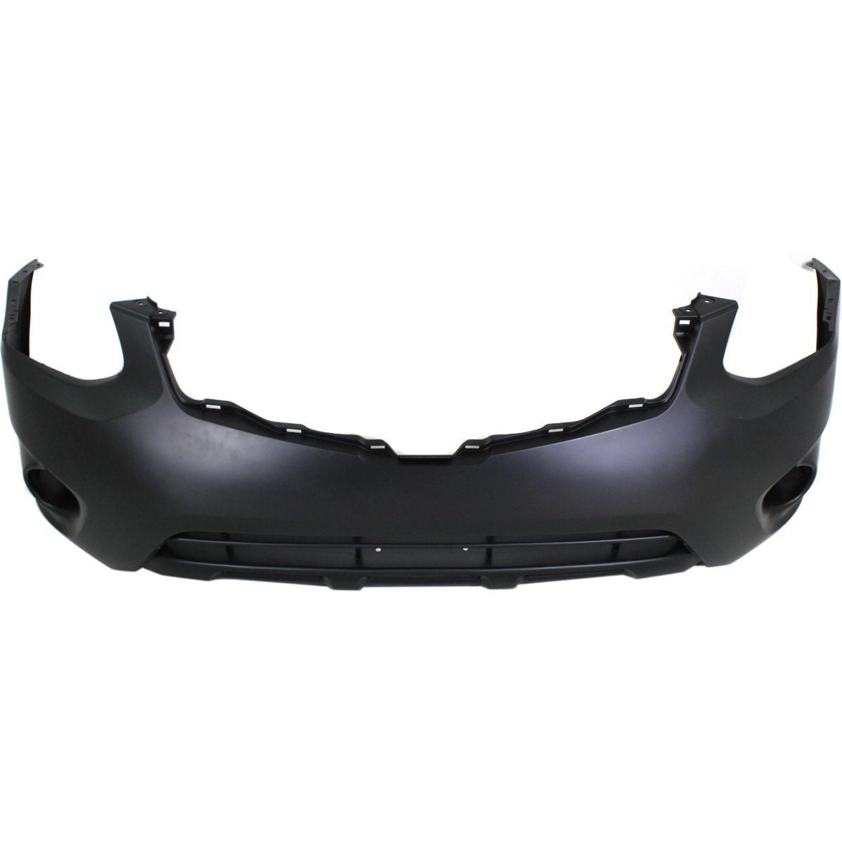 Front Bumper Cover For 11-13 Nissan Rogue w/ fog lamp holes Primed CAPA ...