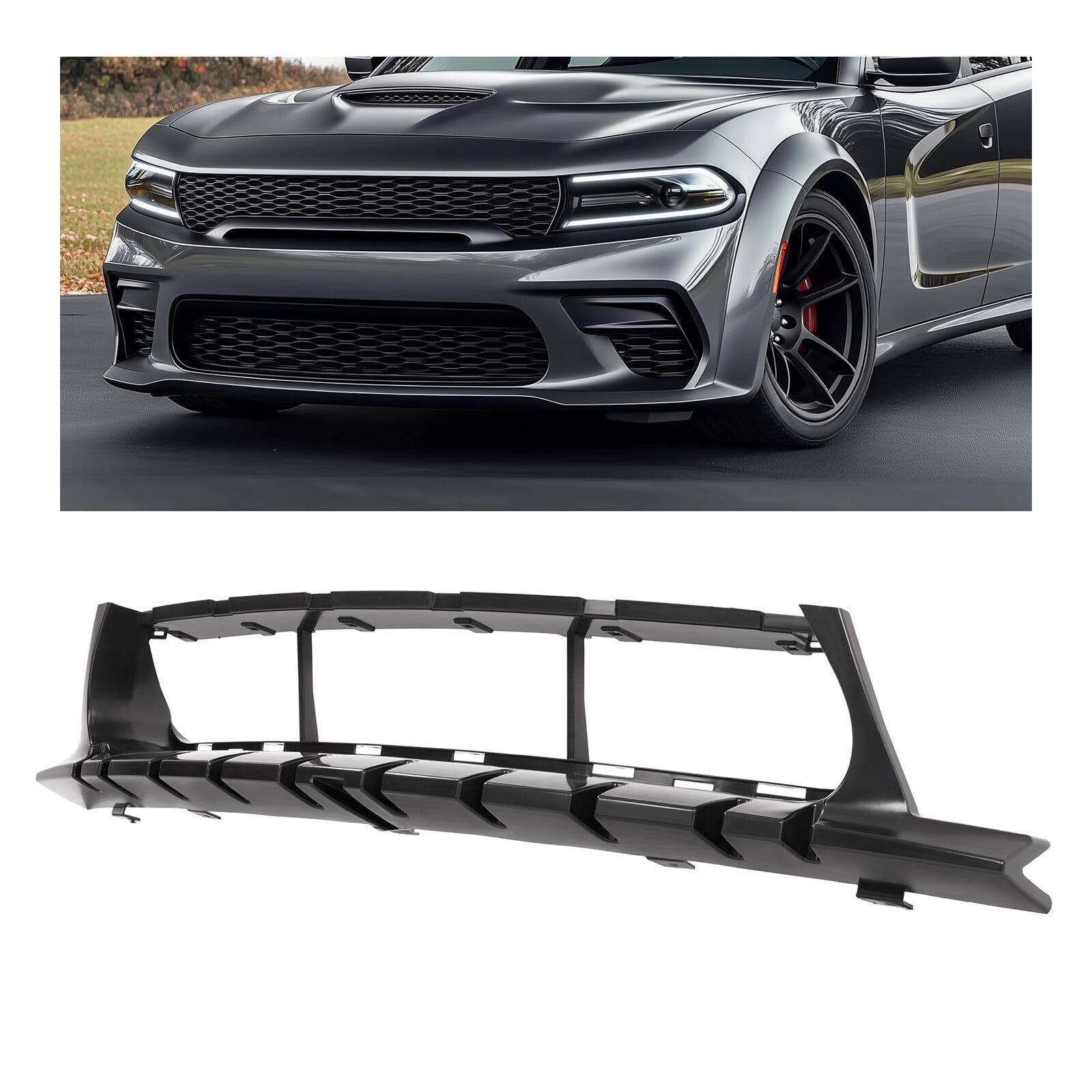 Front Bumper Cover Grille Support Bracket For DODGE CHARGER 2015-2023 ...