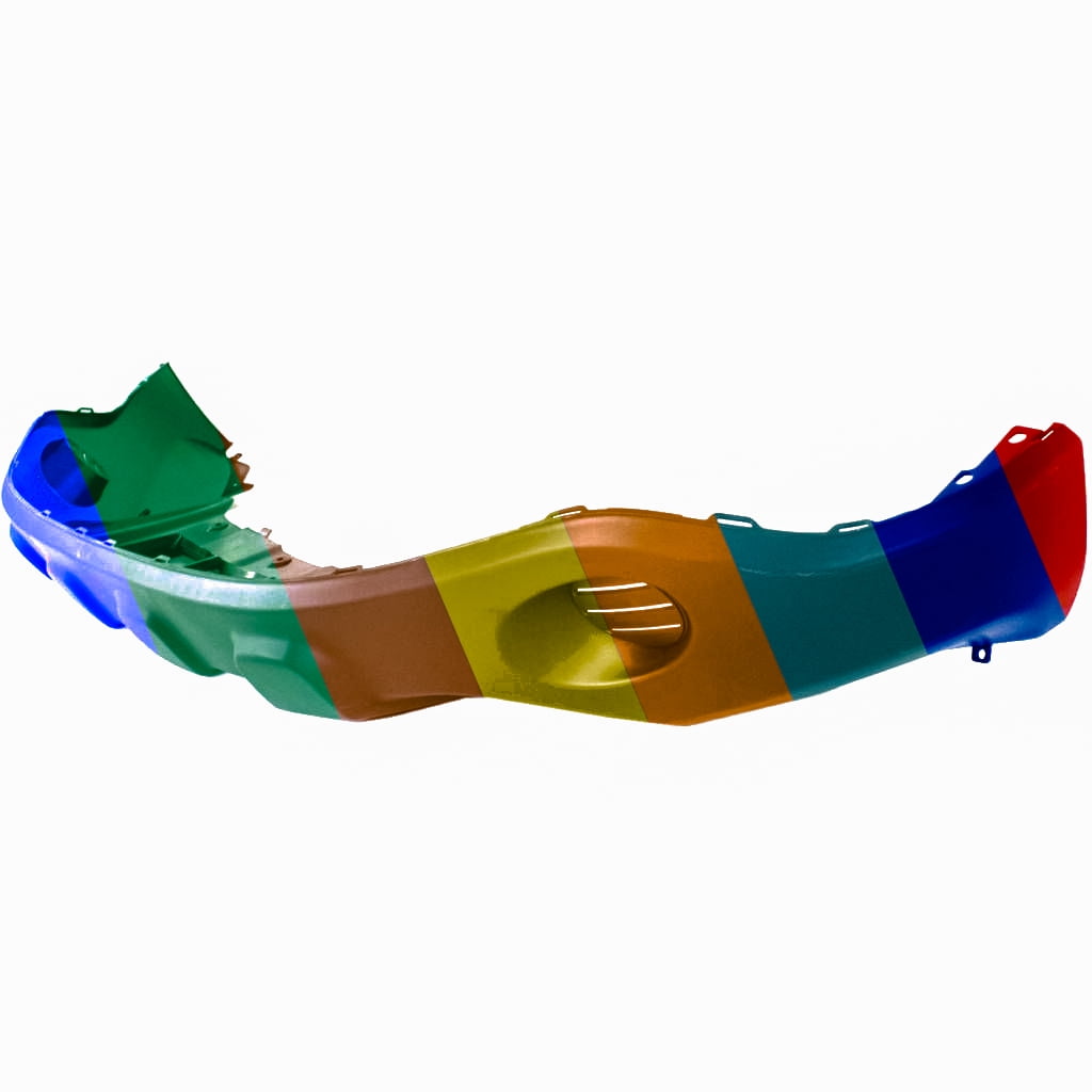 Front Bumper Cover Lower for Honda CR-V 2007-2011 - Painted to Match ...