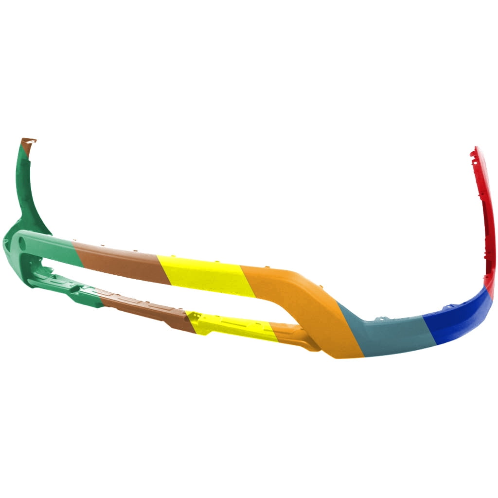 Front Bumper Cover Lower for Hyundai Santa Fe 13-16 - Painted to Match - Fit OEM - Walmart.com