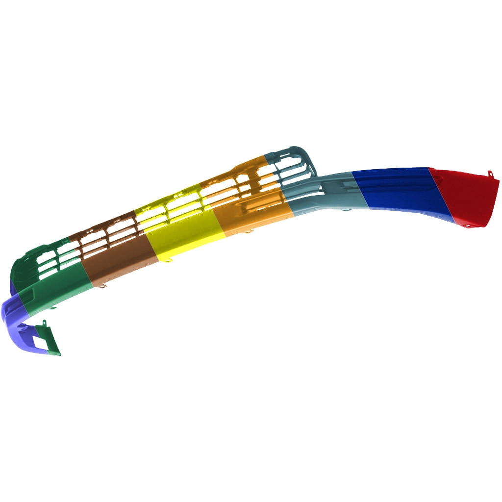 Front Bumper Cover Lower for Toyota Highlander 14-16 - Painted to Match ...