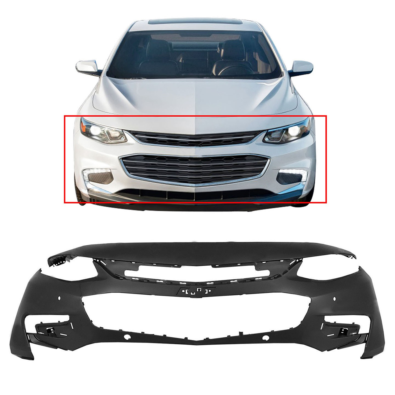 2-FRONT BUMPER RET. GM LT. TRK - Walmart.com
