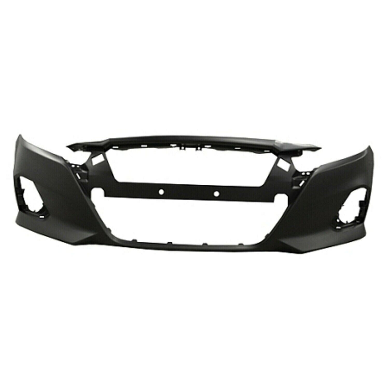 Nissan Altima 2019-2022 S SL SR SV Front Bumper Cover, Black Primed, 5 ...