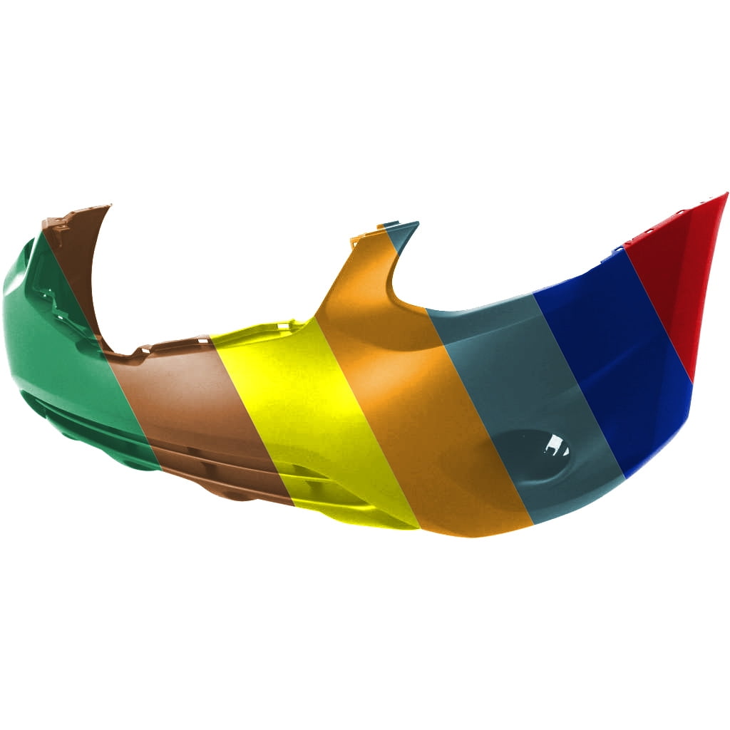 Front Bumper Cover for Nissan Rogue 2011-2013 - Painted to Match - Fits ...