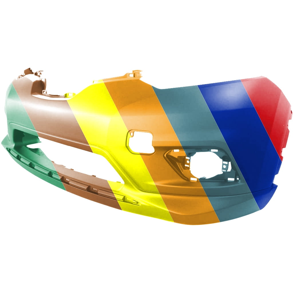 Front Bumper Cover for Nissan Rogue 2014-2016 - Painted to Match - Fits ...