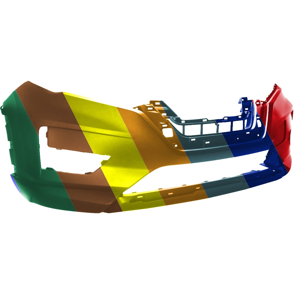 Front Bumper Cover for Nissan Rogue 2017-20 - Painted to Match - Fits ...