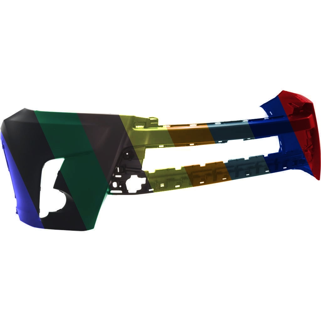 Front Bumper Cover for Toyota Highlander Hyb 17-19 - Painted to Match ...