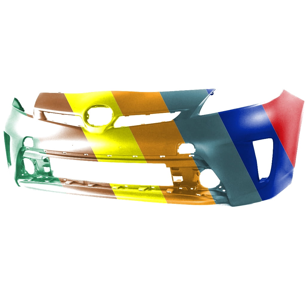 Front Bumper Cover for Toyota Prius (1.8l) 2012-2015 Painted to Match ...