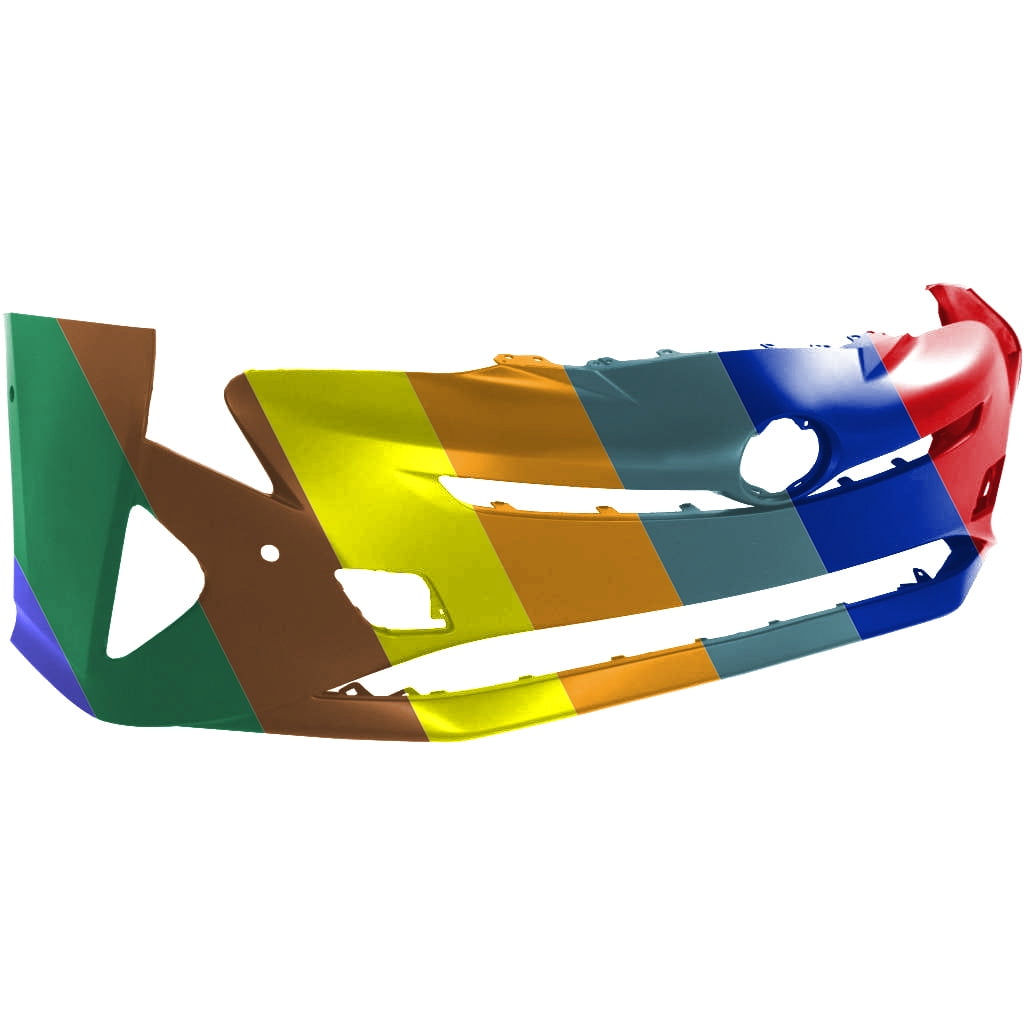 Front Bumper Cover for Toyota Prius 2016-2018 - Painted to Match - Fits ...