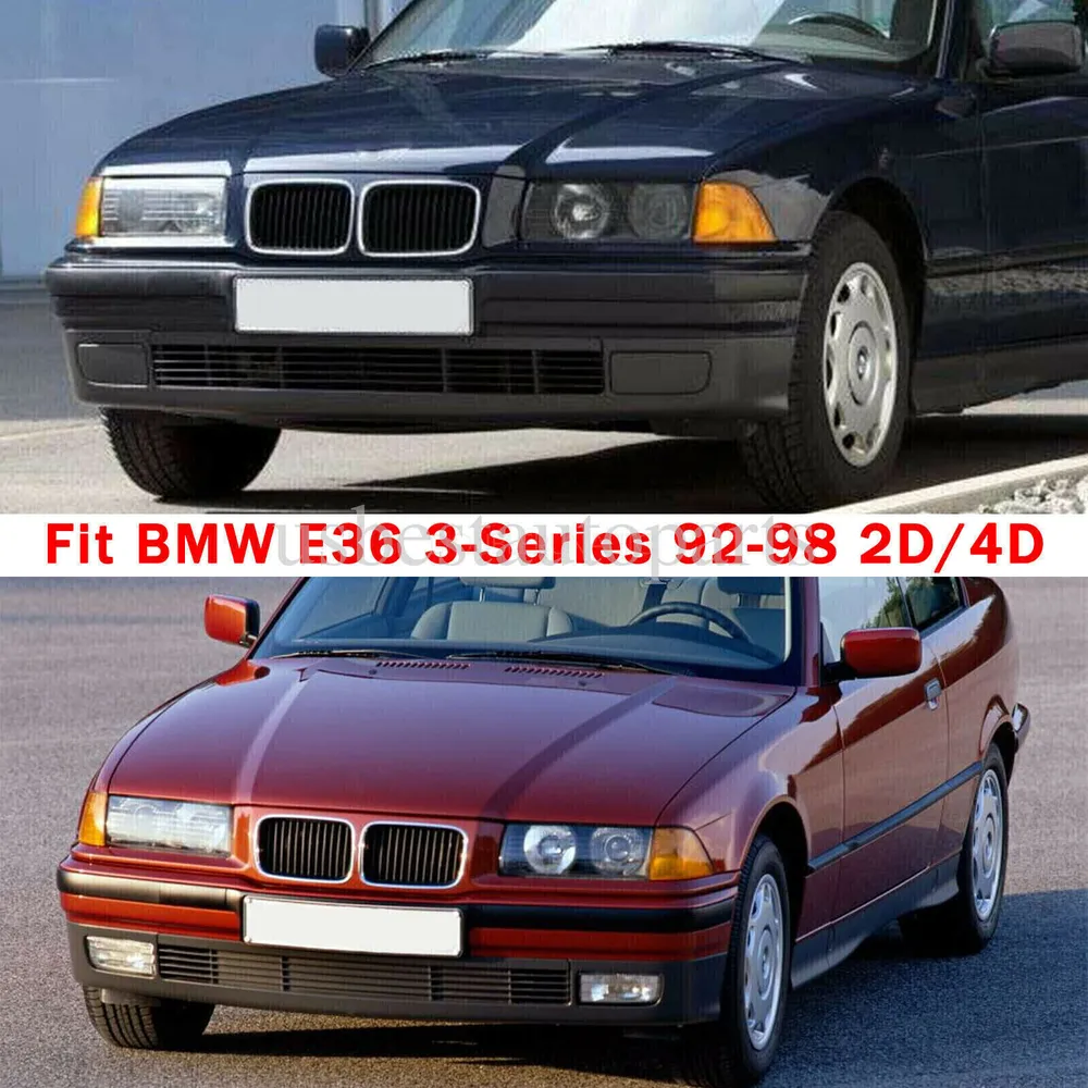 Front Bumper Cover lower Lip w/Grill Fits for 92-98 BMW E36 3-Series M3 ...