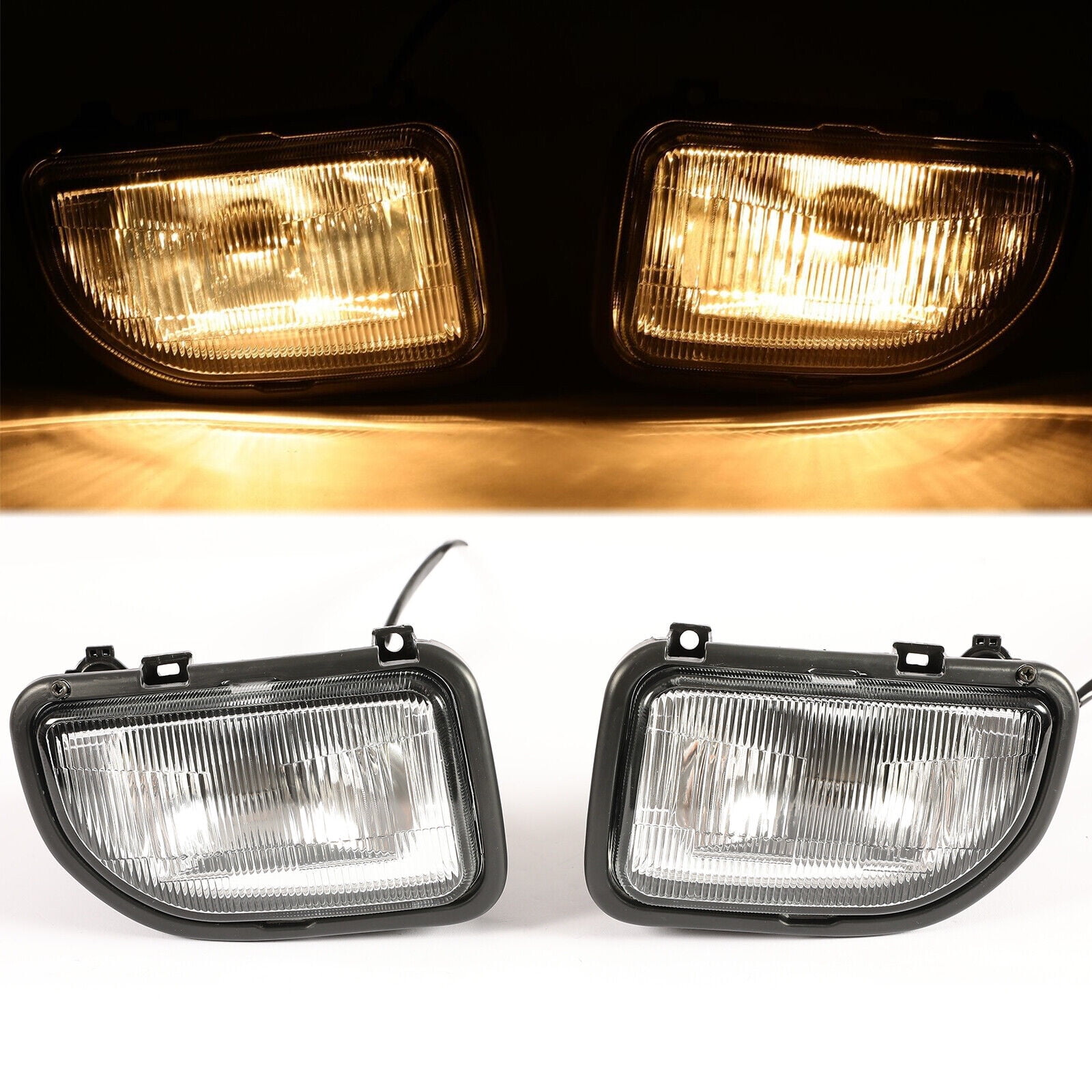 Front Bumper Driving Fog Light Lamp Kit Smoke For Toyota MR2 1991-1995 ...