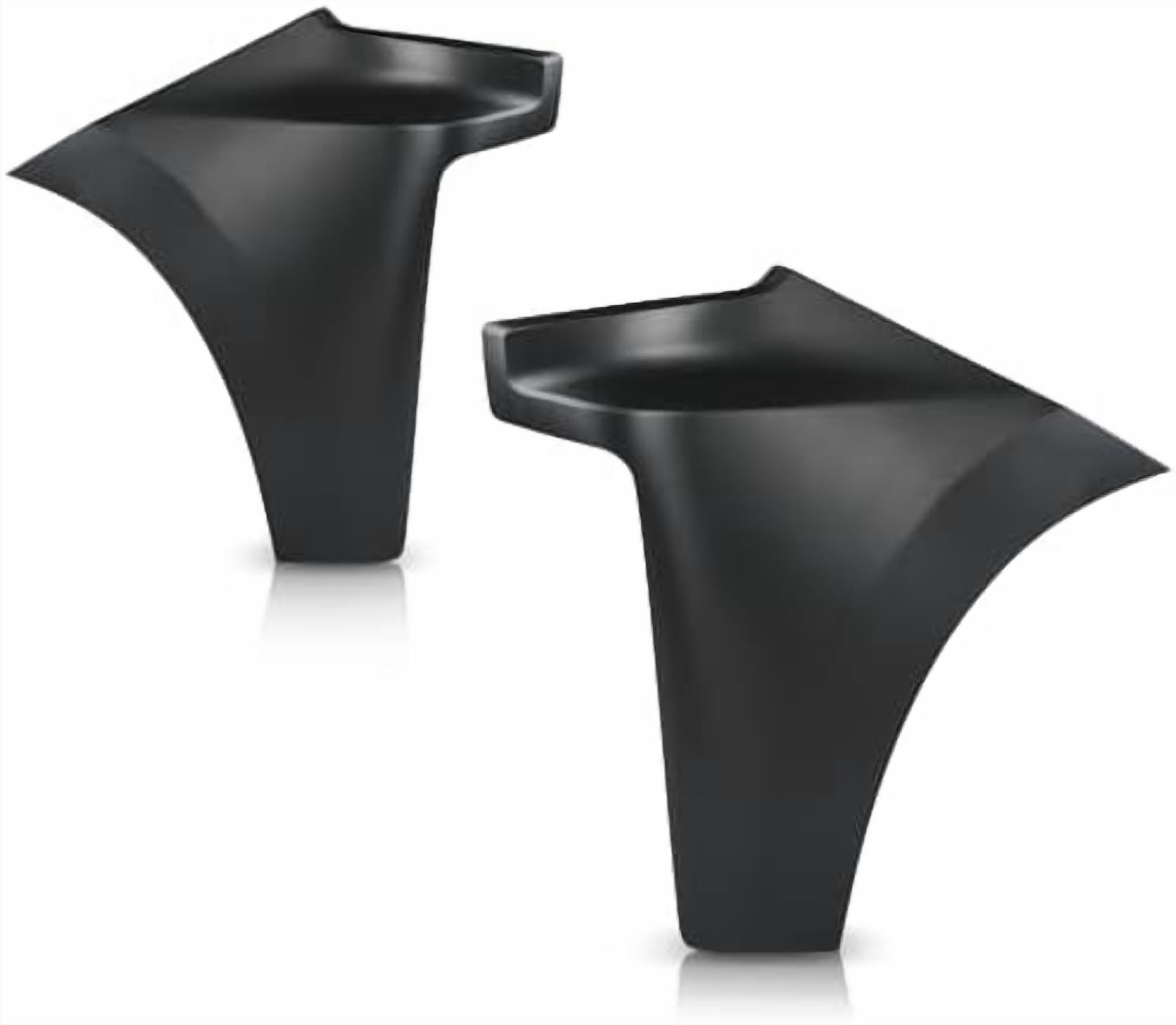 Front Bumper End Cap Extension, Compatible with Chevy Silverado 1500 ...