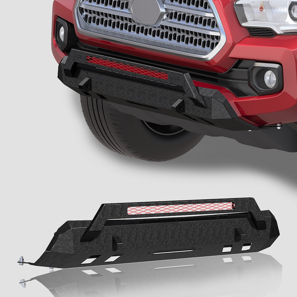 Front Bumper Fit For 2016-2023 Toyota Tacoma (Excluding Tacoma TRD ...