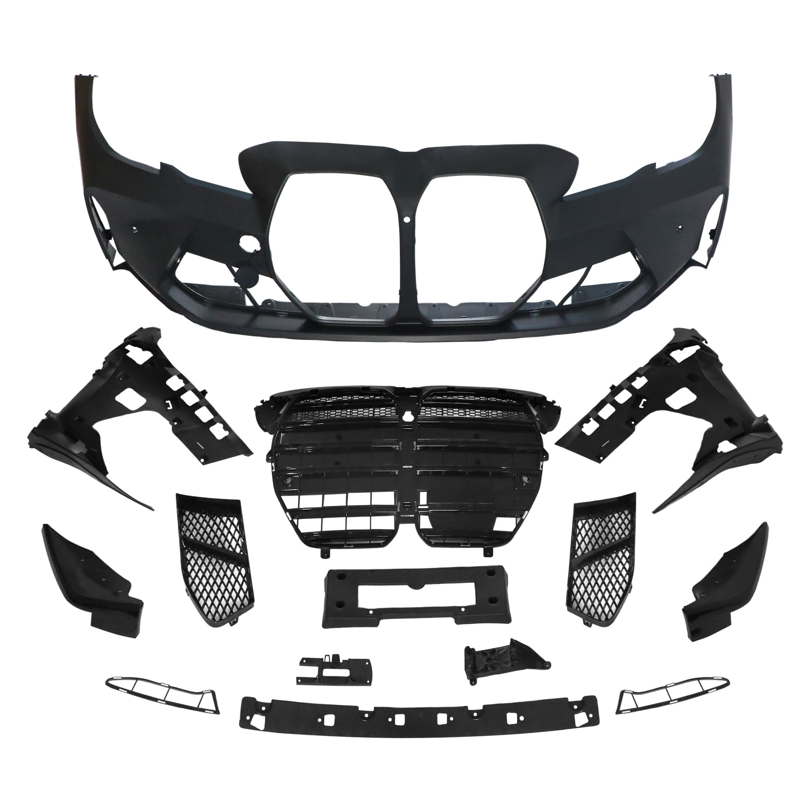 Front Bumper Fit For BMW 3 Series G20 G28 2019-21 Upgrade To M3 M4 2022 ...