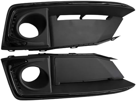 Front Bumper Fog Light Cover Replacement Kit A Pair of Light Frame LH ...