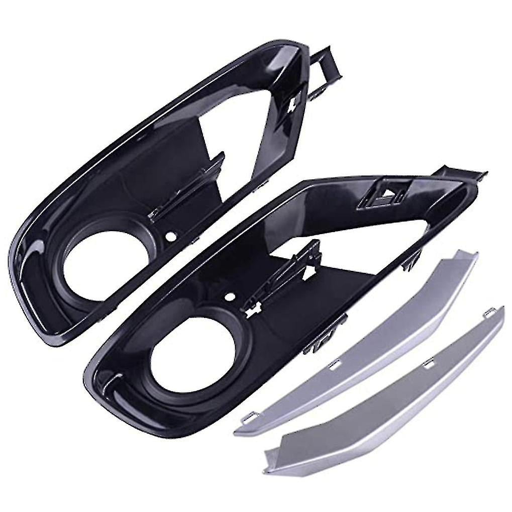 Front Bumper Fog Light Grille Cover Fit For- 3 Series F30/f31 2012-2015 ...