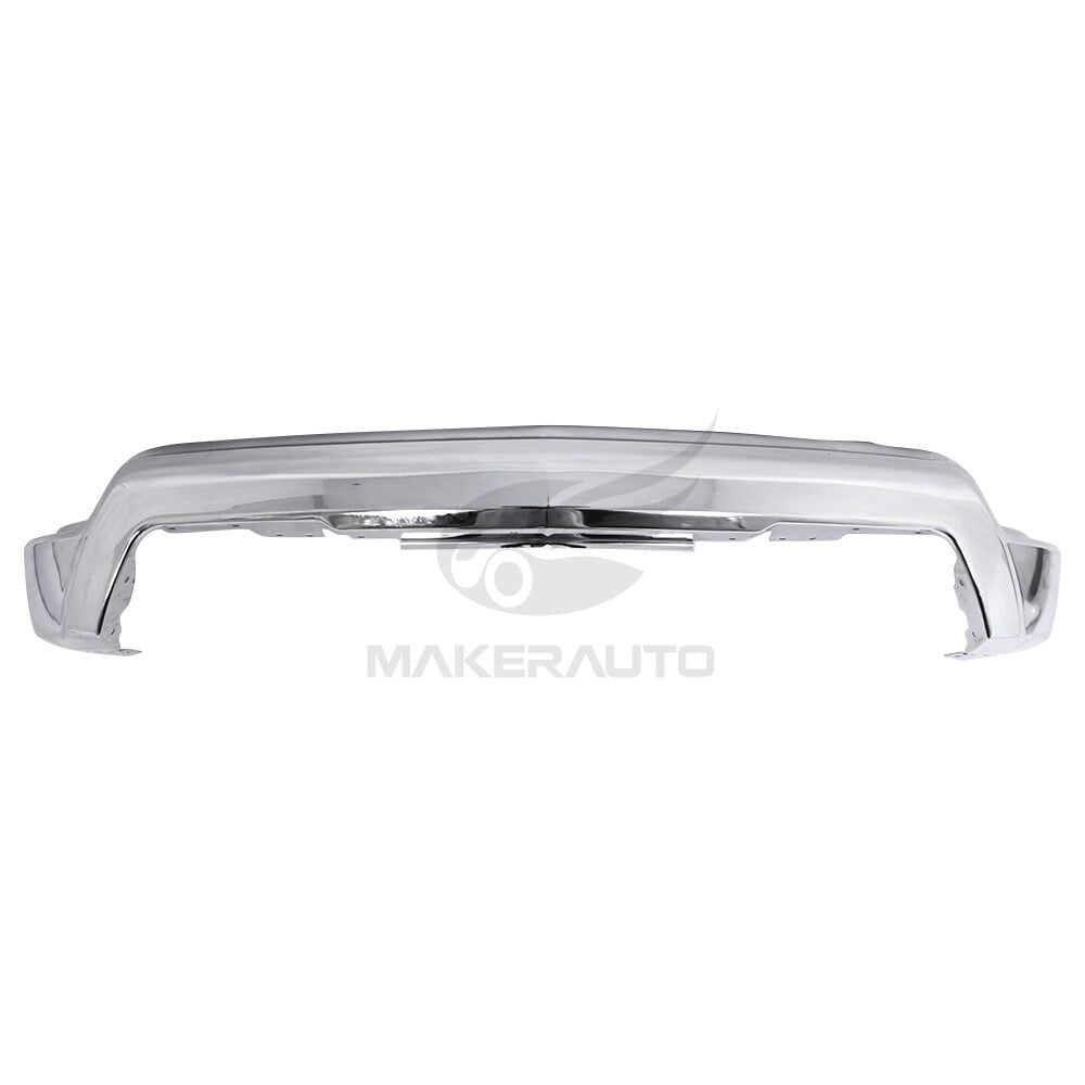 Front Bumper For 2022-2023 Chevrolet Silverado 1500 Chrome W/O Sensor ...
