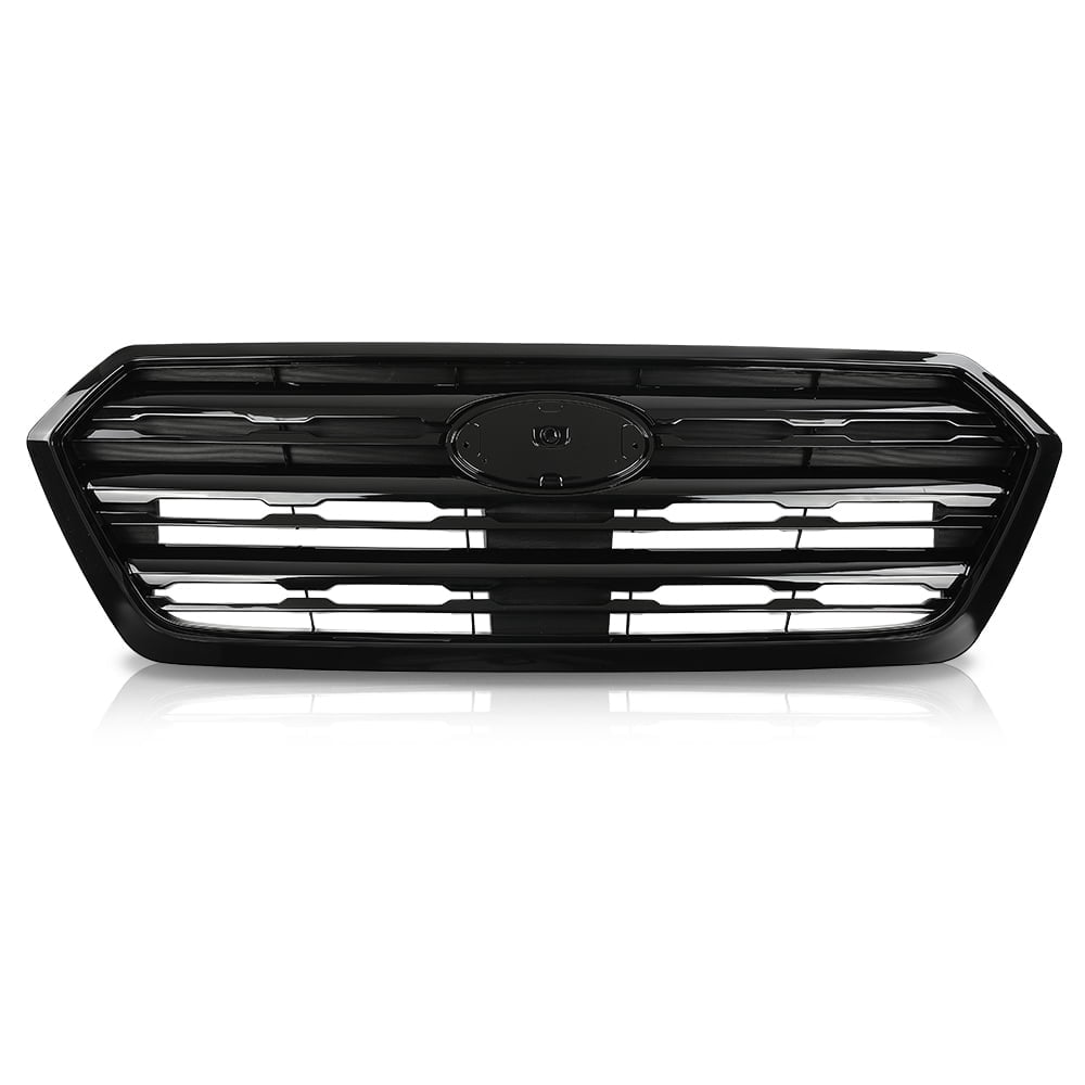 Front Bumper Grill Grille All Glossy Black Fit For 2015-2017 Subaru ...