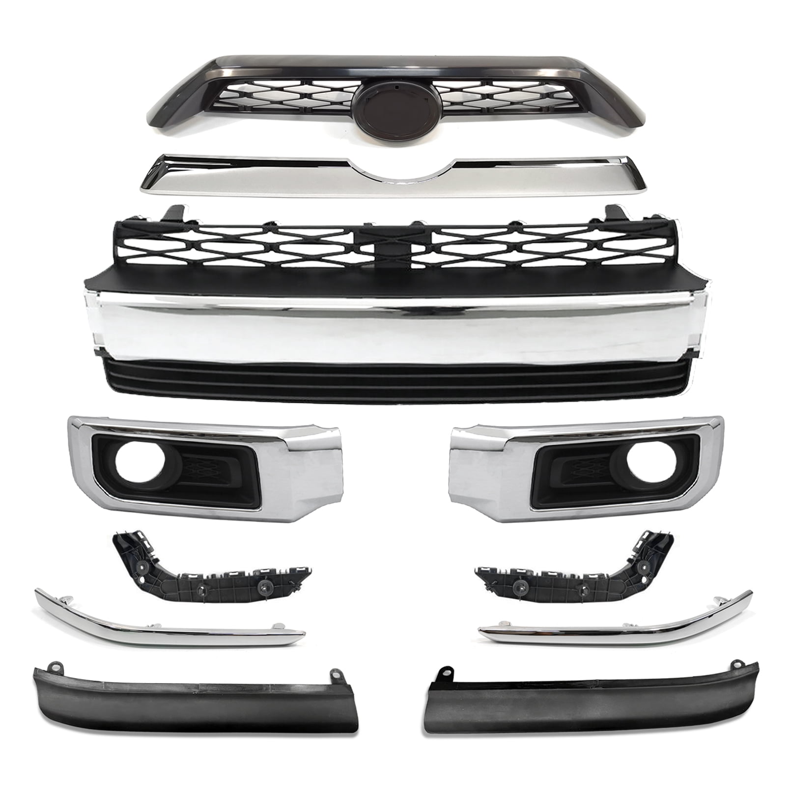 For 2014 - 2019 Toyota 4Runner Limited Front Bumper Grille Assembly ...