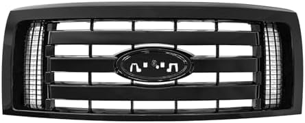 Front Bumper Grille Assembly Compatible with 2009-2014 Ford F-150 F150 ...
