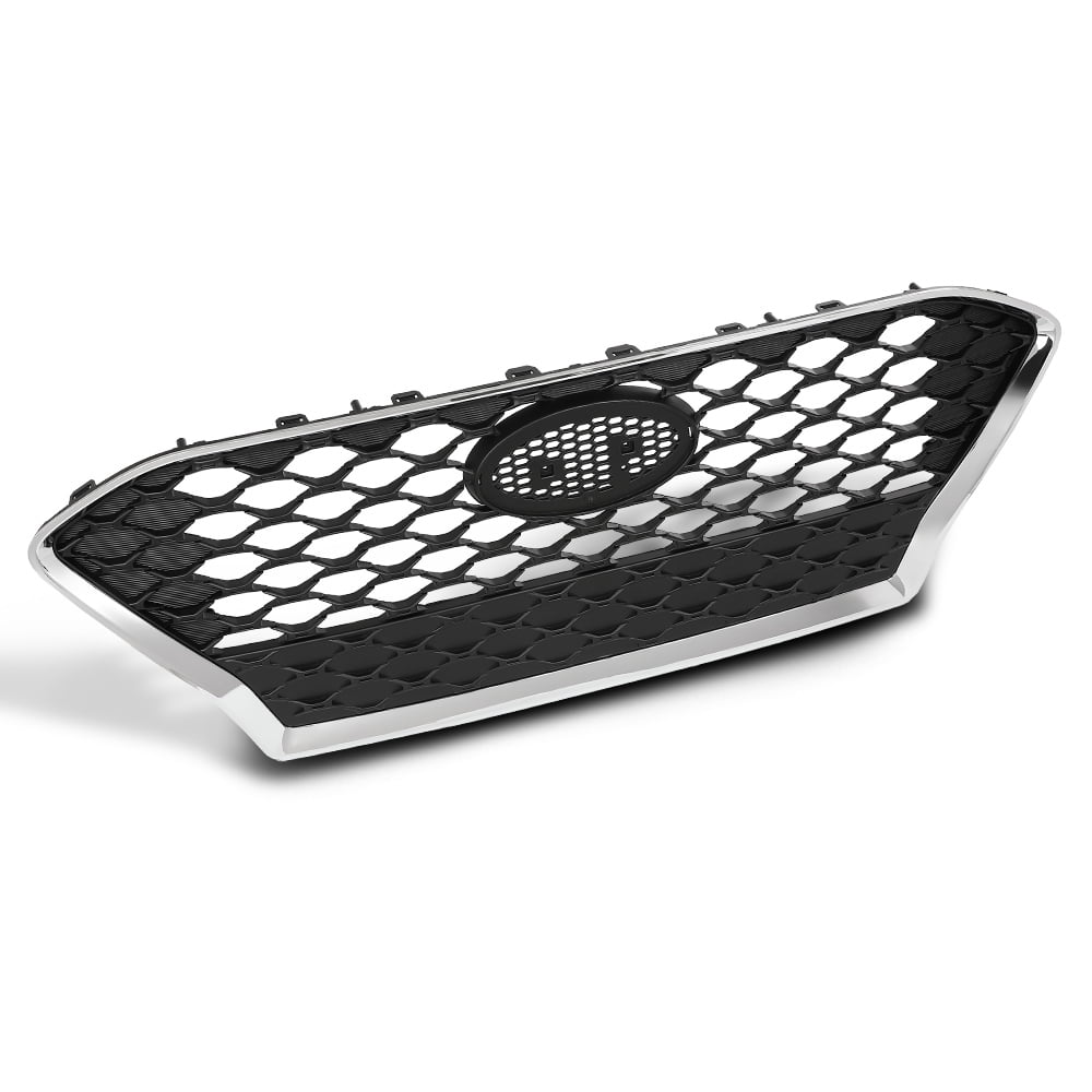Front Bumper Grille Chrome Trim Fit for Hyundai Kona Hatchback 2018 ...