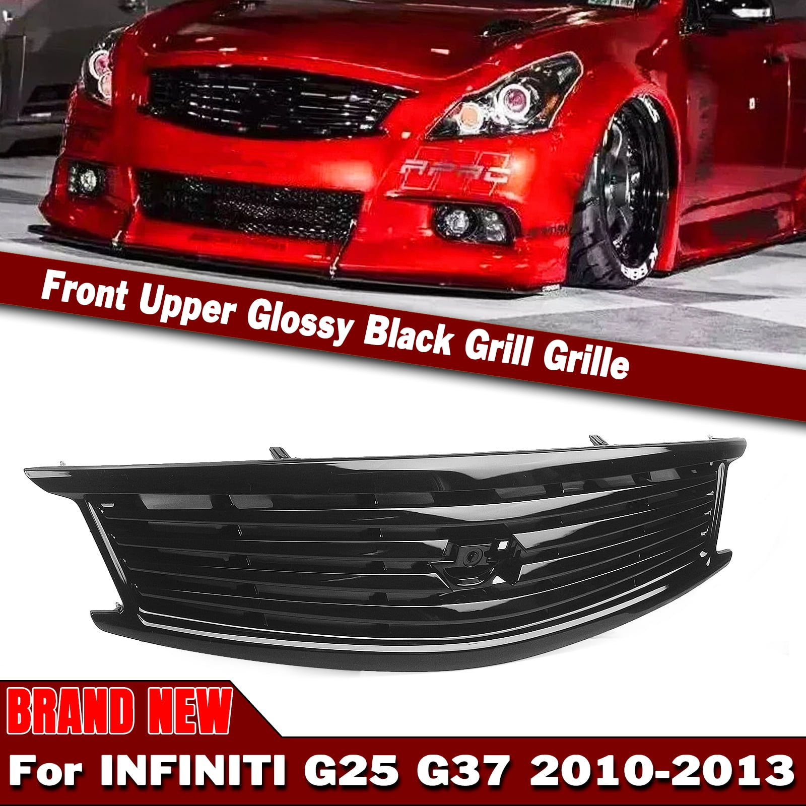 Infiniti Front Bumper Grille for G37, G25 (2010-2013), Q40 4 Door Sedan ...