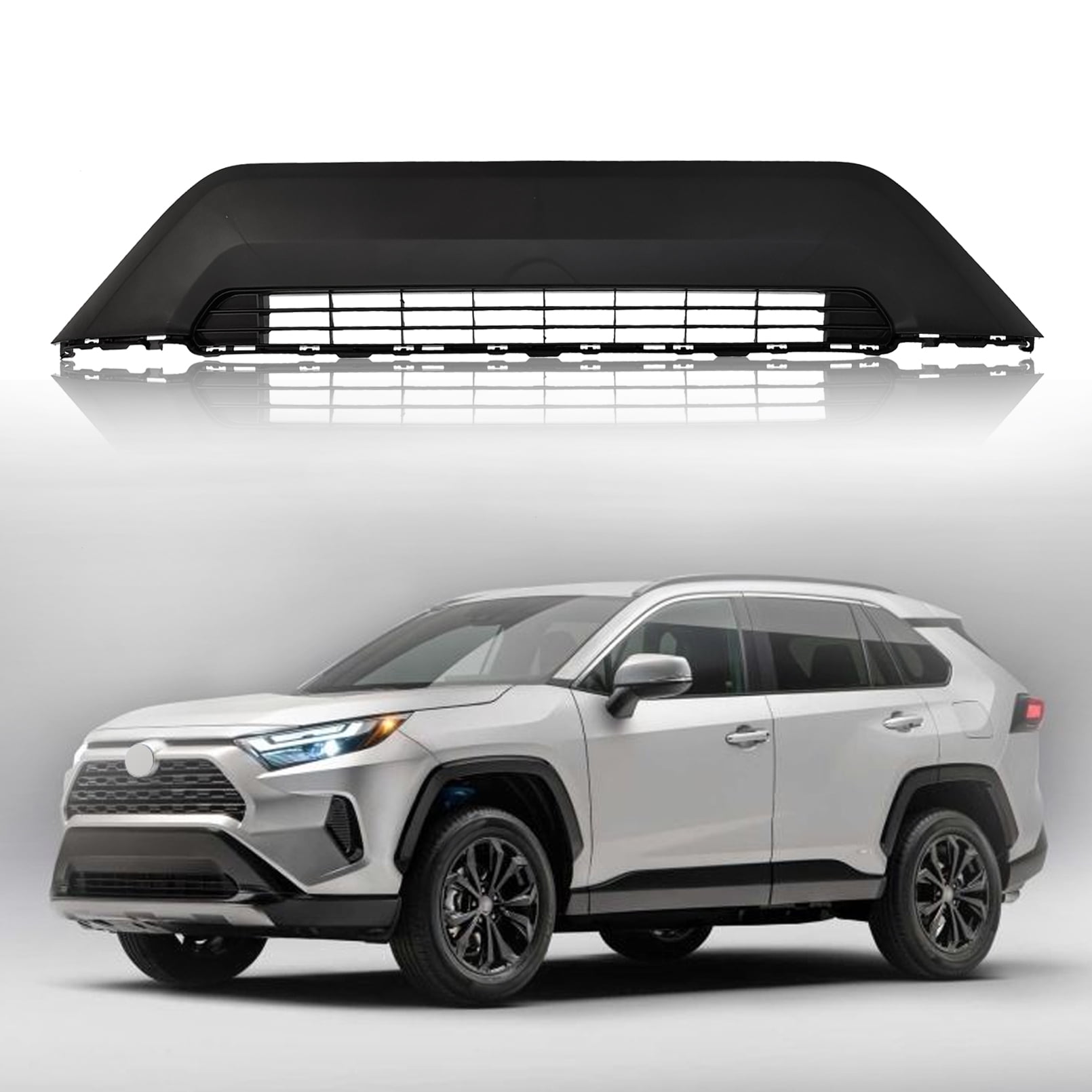 Front Bumper Grille Lower Grill For 2019 2020 2021 2022 Toyota Rav4 ...
