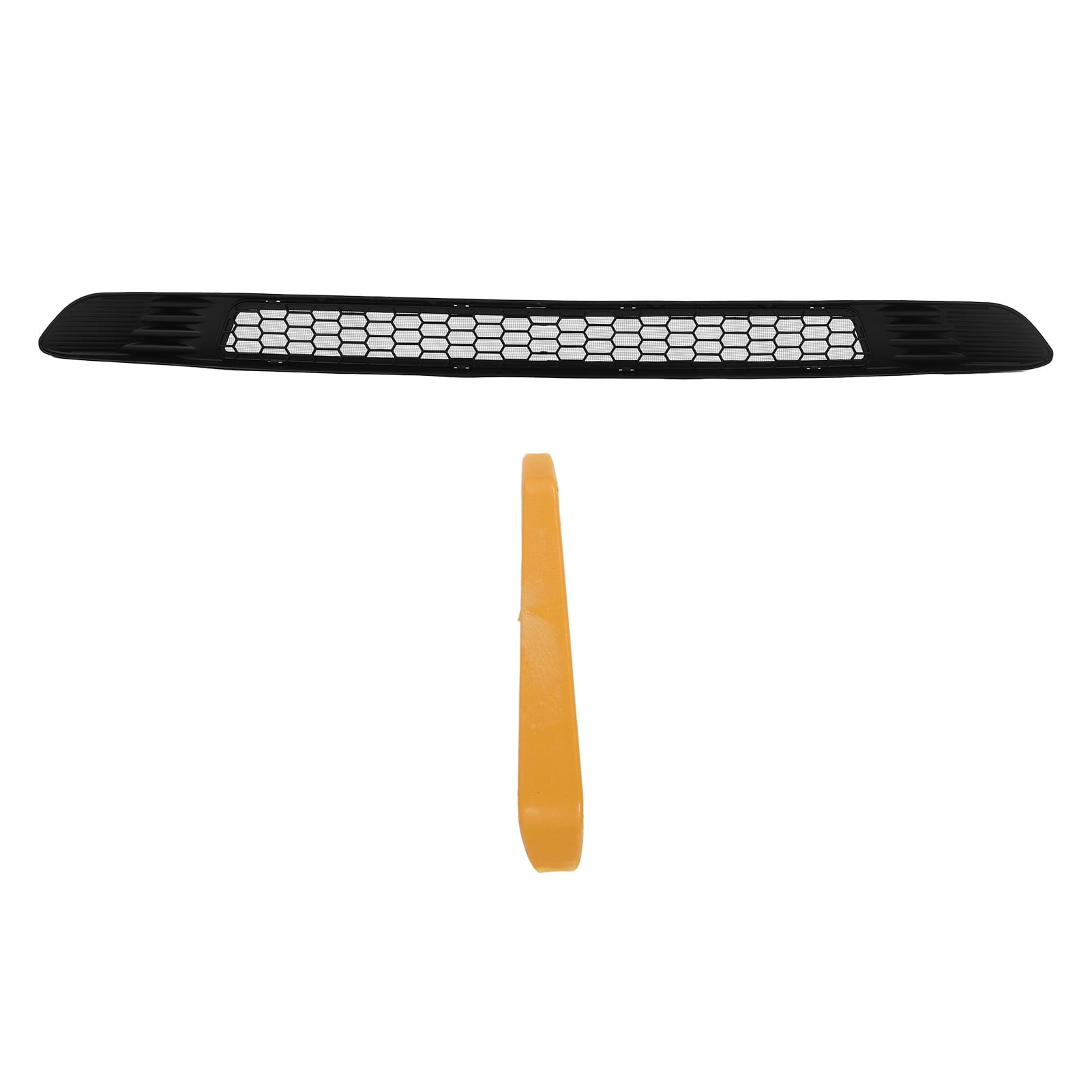 Front Bumper Grille Matte Black Lower Air Vent Mesh Insect Net Cover ...